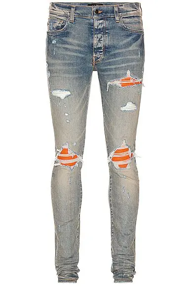 正規品 AMIRI MX1 CLAY Damaged Denim 30 MX1 JEAN - CLAY INDIGO